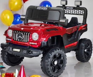 Wishmaster 4x4 Motor Electric Battery Car With Driving + Parents Remote ...