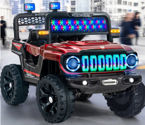 Wishmaster Kids Electric Battery Car With Baby Driving + Parents Remote ...