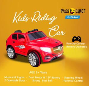 Miss & Chief Double Motor Battery Operated Remort Control & Self ...