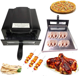 Chefman Premium Home Chef 14-Inch Oven for Naan, Pizza, and Healthy ...