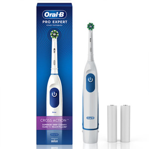 Oral-B Pro Expert, 2 Min Timer, Dentist Inspired Round Brush Head ...