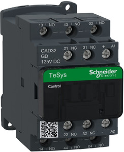 Schneider Electric Easy TeSys control relay with pole contact ...