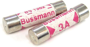gobagee Ceramic Fuse- 3 amp Electrical Fuse (3 A) (pack of 5 ...