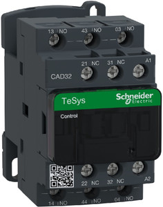 Schneider Electric Easy TeSys control relay with pole contact ...