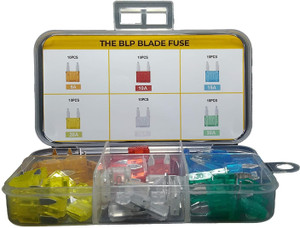 THE BLP Mini Blade Fuse for Car, Bike & Truck 5, 10, 15, 20, 25, 30 Amp ...