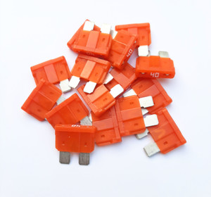 ele DC Fuse 40 Amp Midi Blade Fuse-40 Ampere (Pack of 50 Fuses ...