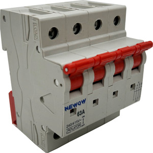 Newow MCB 63A Four Pole Isolator - MCB Price in India - Buy Newow MCB ...