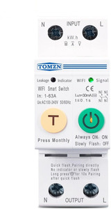 amiciSmart WiFi MCB & Energy Meter with Over Voltage/Load Protection ...