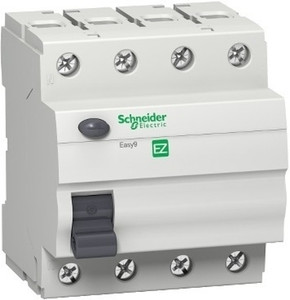 Schneider Electric EZ9R55463 Easy9 RCCB 4P 63A 100mA AC 415V MCB Price ...