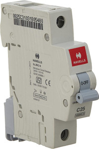 HAVELLS PVC Plastic 25A SP DHMGCSPF025 MCB Price in India - Buy HAVELLS ...