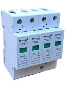 Clare Solar Elmak Type 2 AC Surge Protection Device Three Phase 320V 4P ...