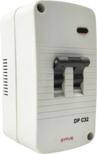 b'five 32A Electric Home Safe Mini MCB with Enclosure PVC Plastic Base ...