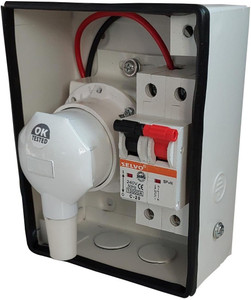 Selvo Plug and Socket (Fitted with C-20A SPN MCB ) SPN Distribution ...