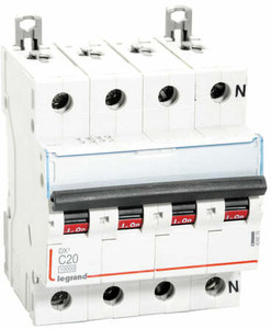 Legrand 408678 - 20A TPN 10kA C ~ AC:415V DX3 MCB 408678 MCB Price in ...