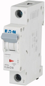 Eaton mcb moeller series PLSM-C16 MCB Price in India - Buy Eaton mcb ...
