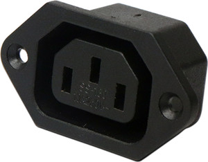 Electronic Spices C15 10A 250V panel mount 3 pin female inlet Power ...