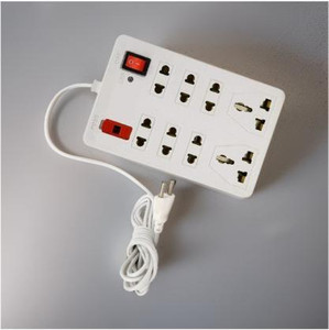 TOOLART Pin Flex Box with Indicator & Handle 8 Socket Extension Boards ...