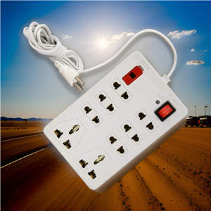 LifoDora 8+1 with Fuse,8 Socket Extension Boards(White,2.5m)DD142 Power ...