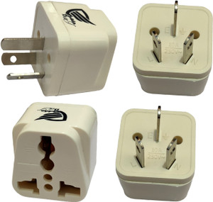 vadda bai Pack of 4 Travel Adapter Plug for India to Australia, China ...