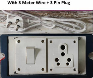 Greenlight PVC Portable 16 Amp Switch Board 1 Switch, 1 Plug, 3 meter ...