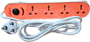 Bitcap TIBCAP 4+1 Three Pin Plug Price in India - Buy Bitcap TIBCAP 4+1 ...