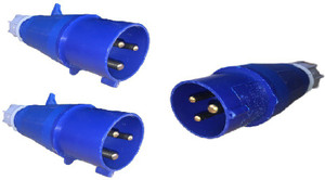 brow Industrial Plug 3 Pin 32 A Single Phase 3IN1 Pack Three Pin Plug ...
