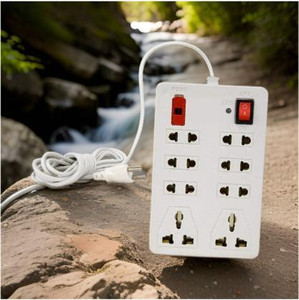 TOOLART Pin Flex Box with Indicator & Handle 8 Socket Extension Boards ...