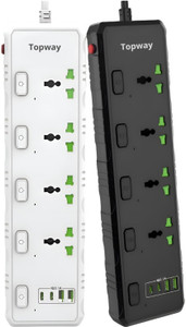 Topway Smart Extension Board with 4 Universal Socket 2 Meter Cable 2 ...