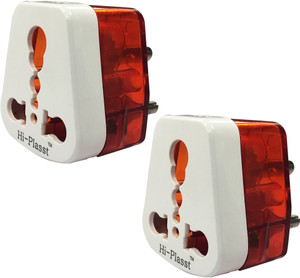 HI-PLASST (2PCS) BIG SIZE 15A Plug , 3 Pin Universal Socket Conversion ...