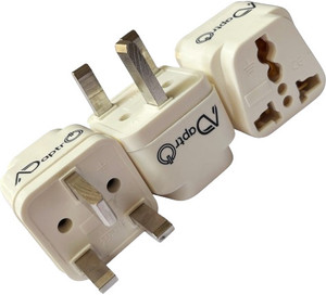 Adaptro India to UK Adapter Type G Converter Plug for UK, UAE, Hong ...