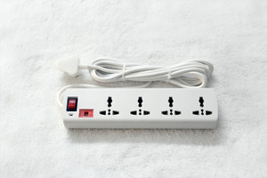 Taandav Electric Extension Board | 6 AMP. Multi-Purpose 4 + 1 Power ...