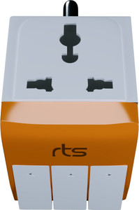 jihaan Indicator Extension Spike Buster Fuse orange Three Pin Plug ...