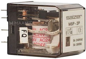 ARINO L&T SALZER MSP2P 24VAC RELAY 8PIN TYPE ( 100% COPPER TERMINAL ...