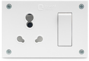 Orient Electric 6/16A Switch & Socket Combined Unit 16 A Five Pin ...