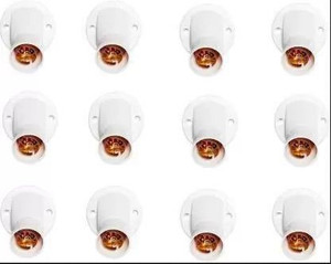 Flysmart Deluxe Angle Batten bulb holder - Polypropylene Light Socket ...