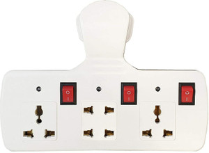 NXT POWER 4+4 Multi Plug Pin 6 A Four Pin Socket Price in India - Buy ...