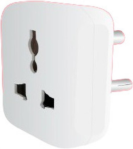 Penite 6A MultiPlug Adaptor with Universal Socket 6 A Three Pin Socket ...