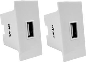 b'five Modular Fast USB Socket Usb Charging Adapter USB Wall Switch Usb ...