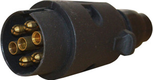 Apsmotiv Connector Socket 7 Pin Plug Adapter Trailer 12V Towbar Towing ...