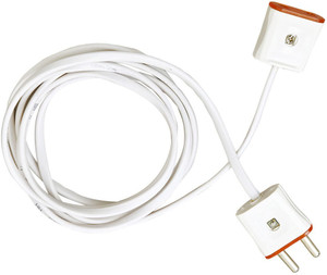 HI-PLASST 2-Pin Flexible Male-Female Socket,Flat Wire,Extension Cord ...