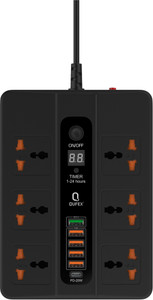 QUFEX Smart Ultra High Speed Socket QFX-PD-HUB-BK 13 A Six Pin Socket ...