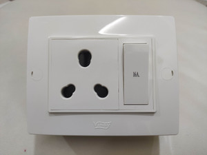 BSR Vinay modular bord,16amp socket and switch sutable 2200 watt ...
