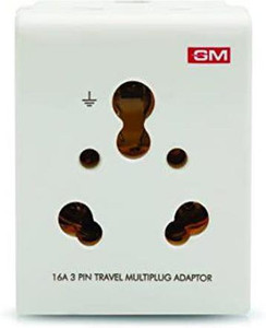 GM pro 21225 16 A Three Pin Socket Price in India - Buy GM pro 21225 16 ...