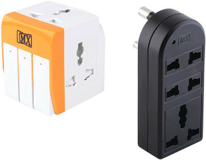 MX 3 PIN -1 Socket + 2 PIN -2Universal Socket Adapter + 3-in-1 ...