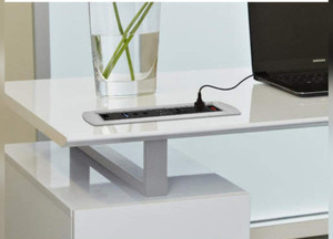 audiovan Motorised Popup Box Cable Cubby with HDMI, Audio LAN & Power ...
