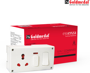 Goldmedal Ess 5x1 S.S. Combined With Junction Box Plastic Light Socket ...