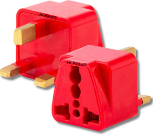 HI-PLASST Type G Plug (1Piece),Universal UK/London Square Pin 3Pin ...