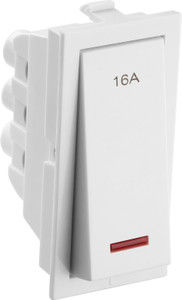 Honeywell 6AX One Way Switch With Indicator -1 Modul (Pack Of 10) 16 A ...