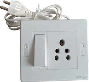 Gold Coast GOLD COAST 6A EXTENSION BOARD ONE SWITCH ONE SOCKET WITH ...