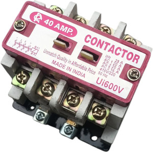 rc electric india 40A 4pole contactor 220v AC 40 A Four Way Electrical ...
